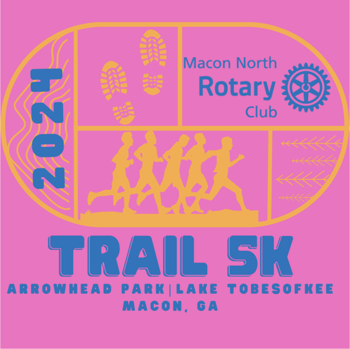 Macon North Rotary 5K Trail Race - Macon Tracks Running Club